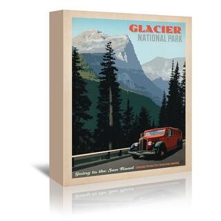 Americanflat - Unframed Wall Canvas Asa Np Glacier Np1002 by Anderson Design Group 8"x10" - Bed ...